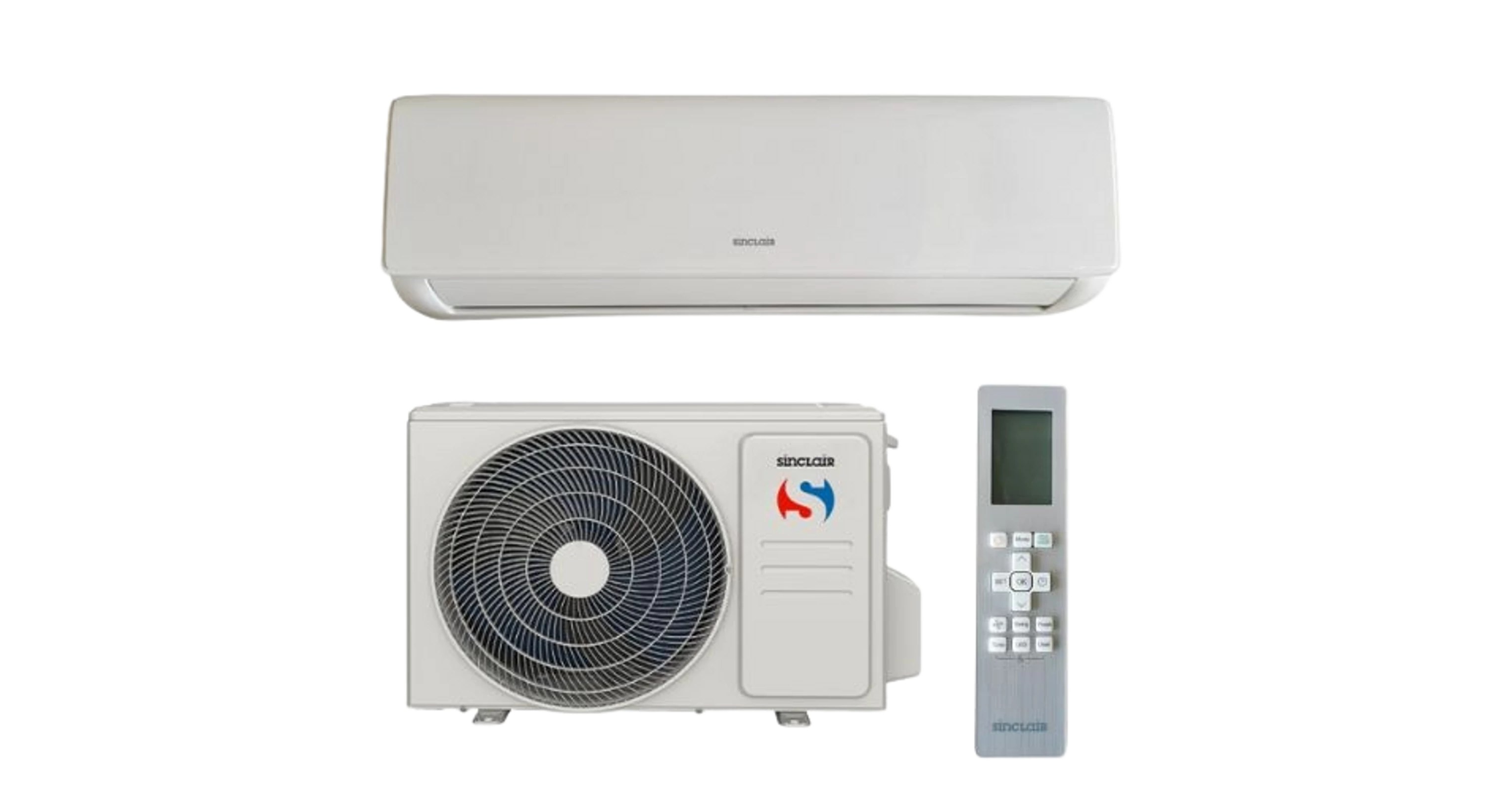 SINCLAIR SKY 2 12 (SIM-12BS2/I SOM-12BS2/O) KLÍMA MONO OLDALFALI SZETT 3,5KW | CEKLIMA