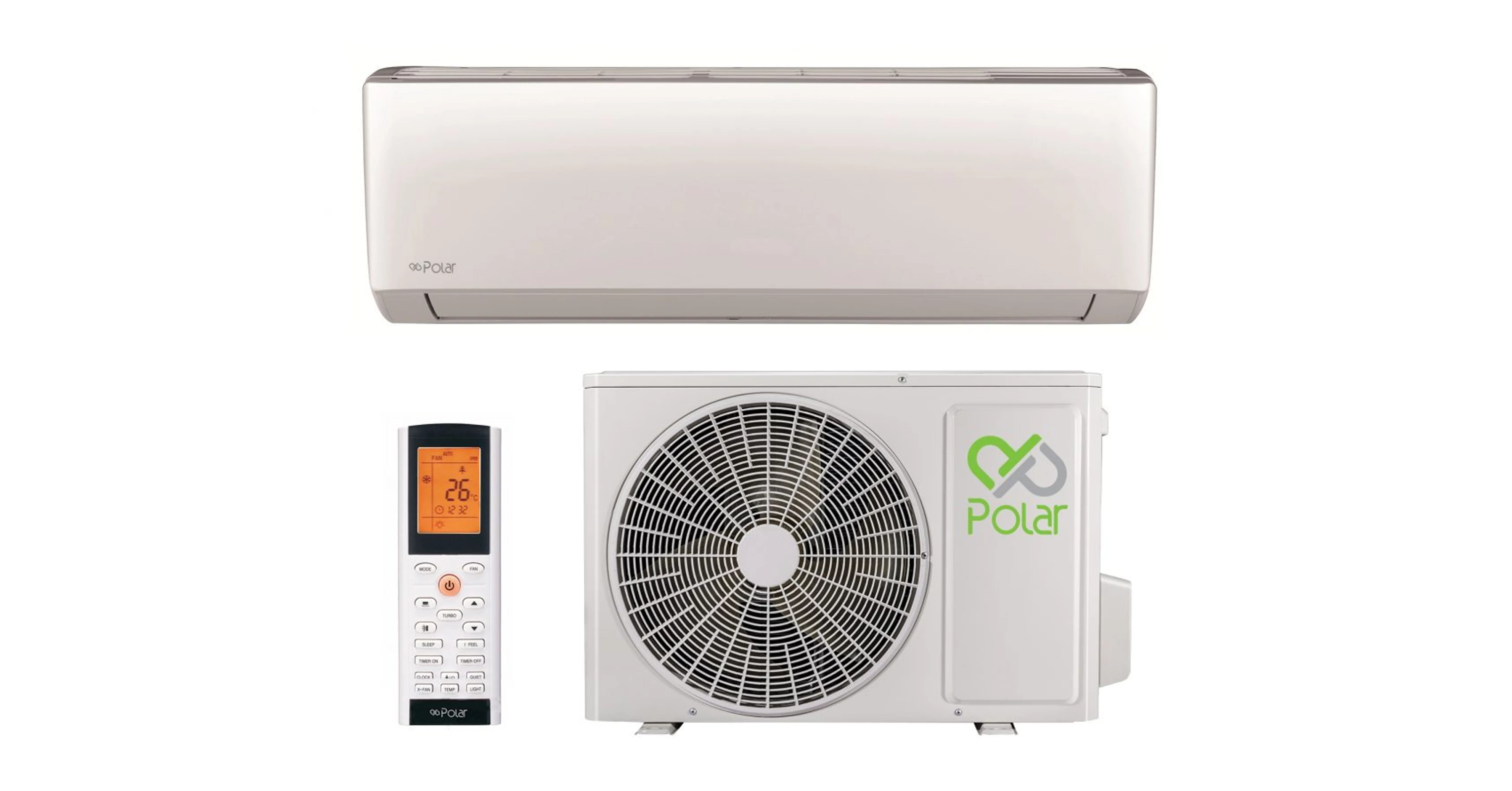 POLAR IDEAL (SIEH0035SDI / SO1H0035SDI) KLÍMA MONO OLDALFALI SZETT 3,4KW | CEKLIMA